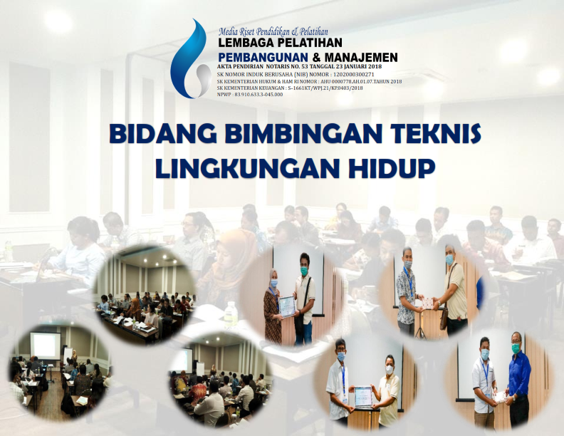 BIMTEK LINGKUNGAN HIDUP | Info Bimtek dan Diklat - www.lppmdiklat.id